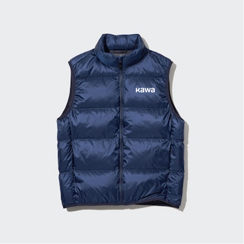Men's Ultra Light Down Vest – Kawa Employee Store